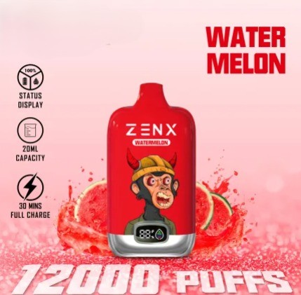 ZENX NFT Digital Box 12000 Puffs Watermelon – MW VapeShop